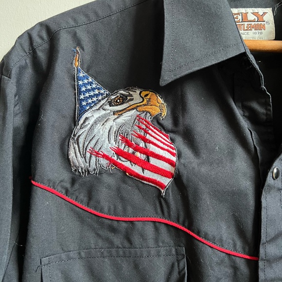 Ely Cattleman | Shirts | Ely Cattleman Vintage Pearl Snap Western ...